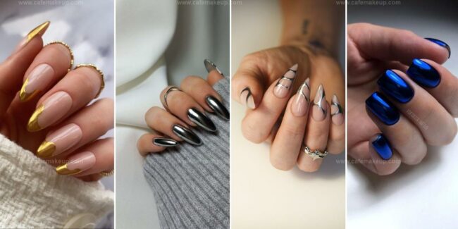 17 Eye-Catching Chrome Nail Ideas for a Radiant Spring - Cafe Makeup