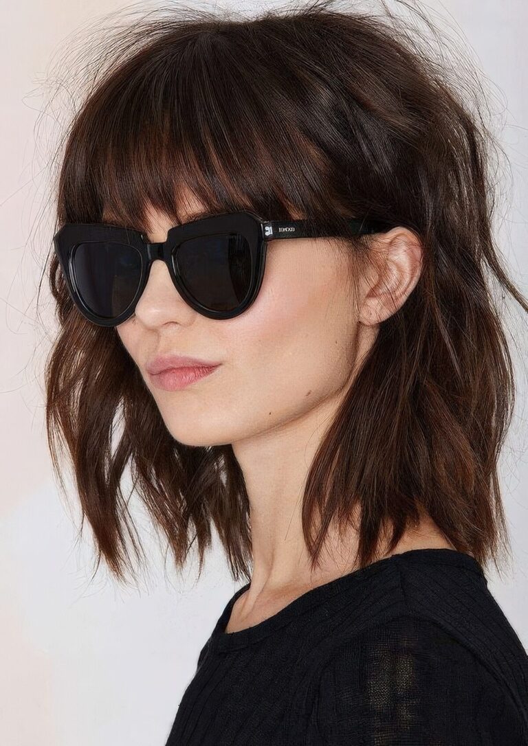 37 Fringe Bangs Ideas to Frame Your Face with Style - Cafe Makeup