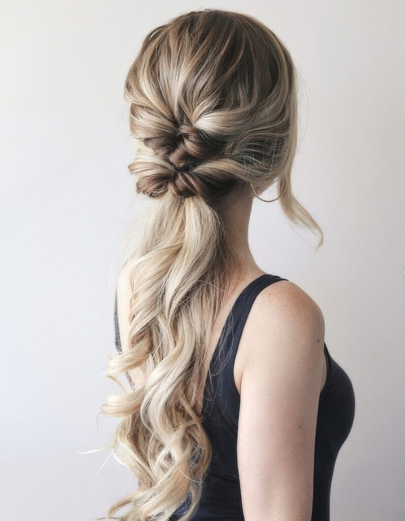 28 Eye-Catching Low Ponytails With New Vibes - Cafe Makeup