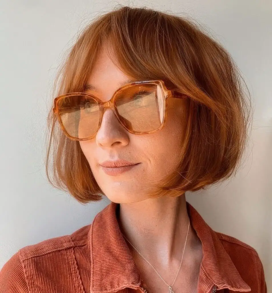 18 Modern Short Bobs With Bottleneck Bangs Today - Cafe Makeup
