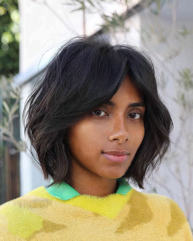 18 Modern Short Bobs With Bottleneck Bangs Today - Cafe Makeup