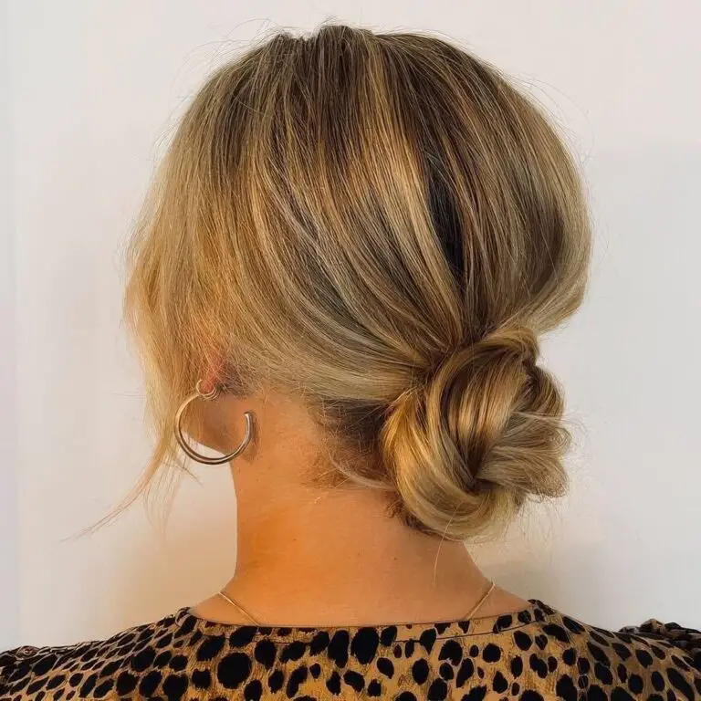 30 Easy Low Bun Hairstyles For Quick Elegance - Cafe Makeup